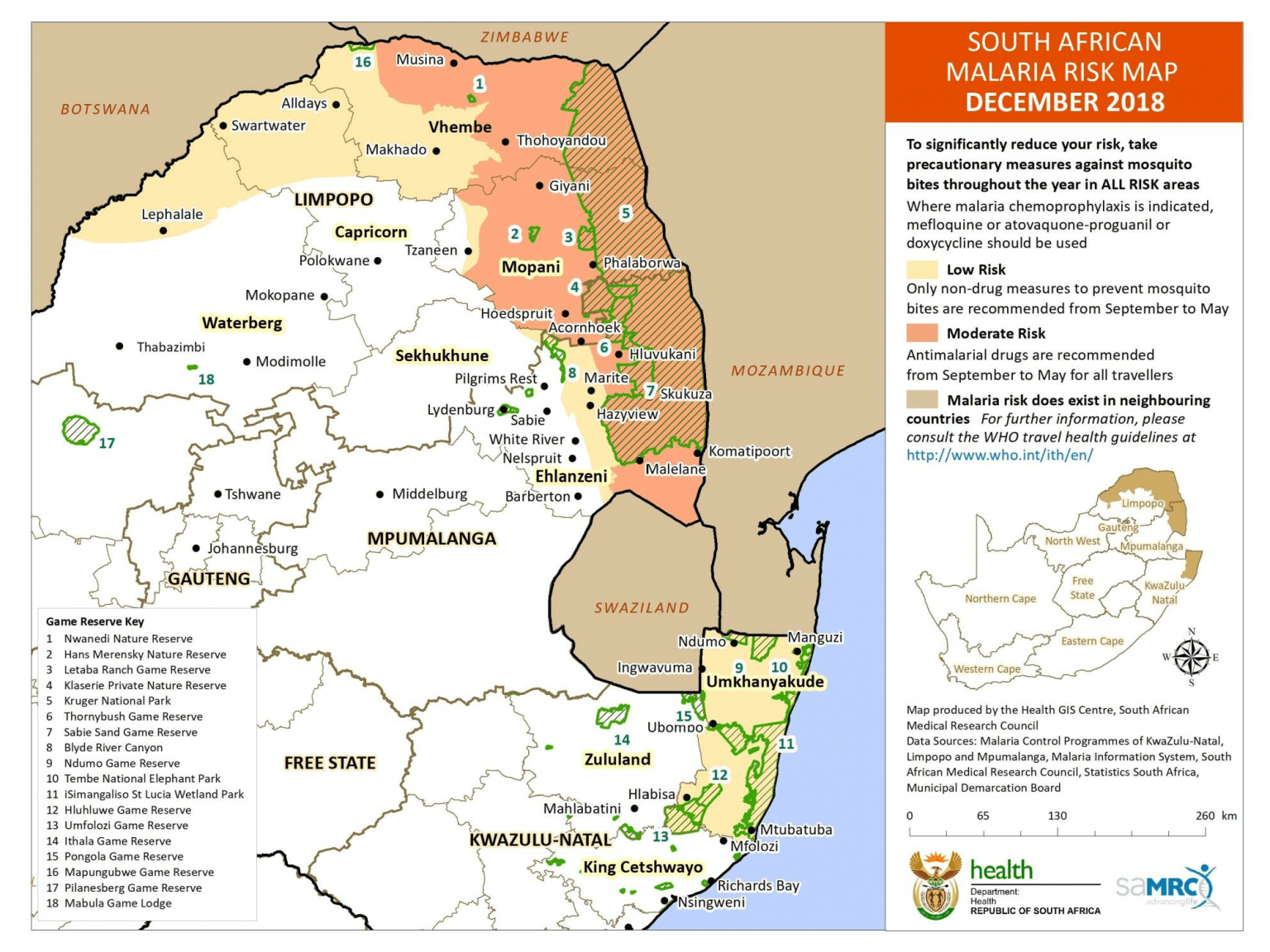 Outbreaks Malaria National Department Of Health Outbreaks Malaria National Department Of Health