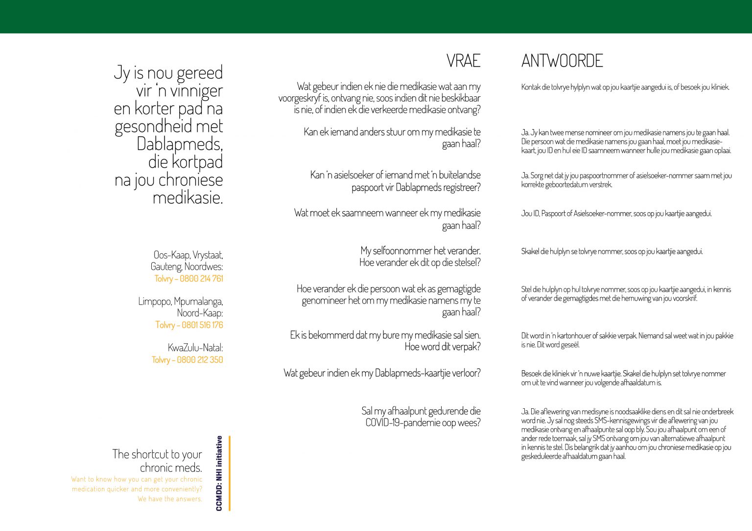 CCMDD – Documents & Resources – National Department of Health