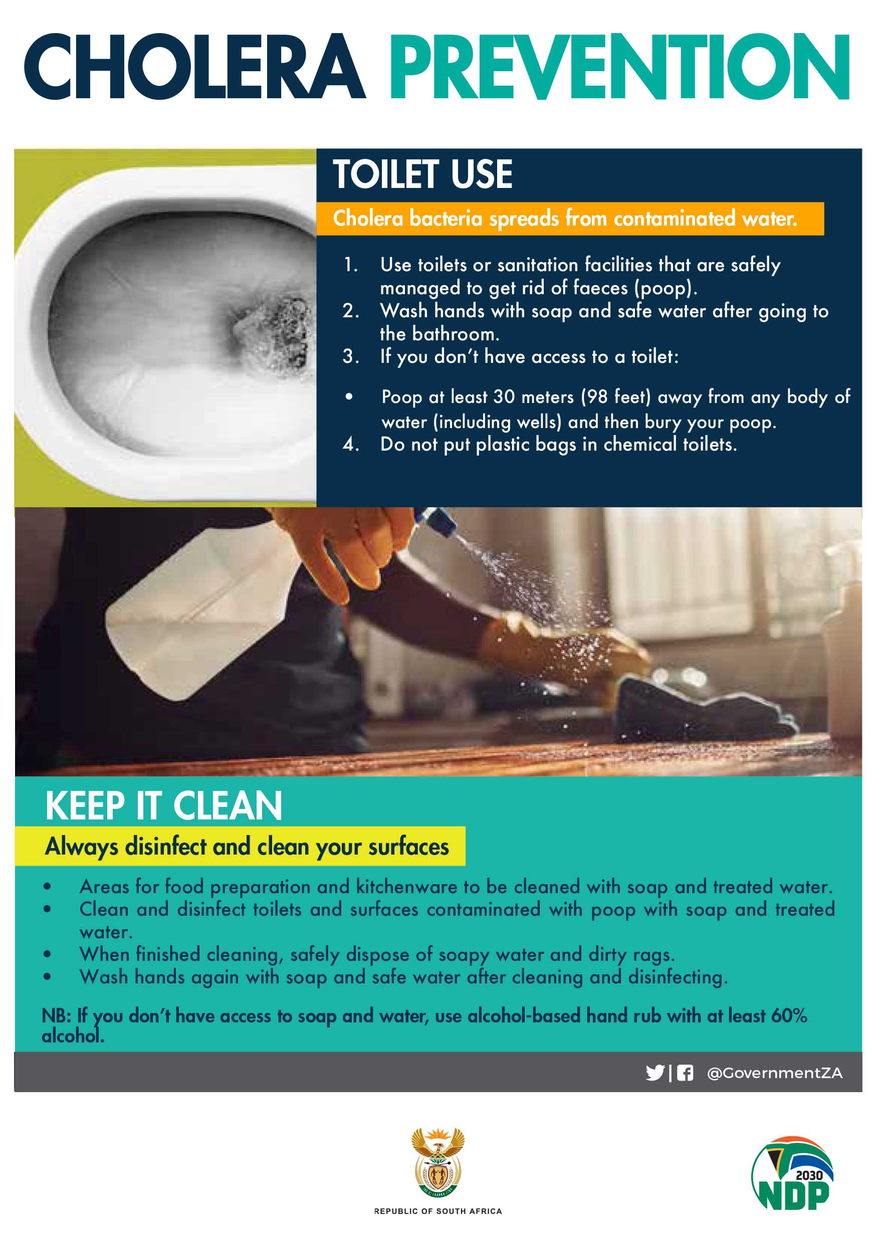 CHOLERA – National Department of Health