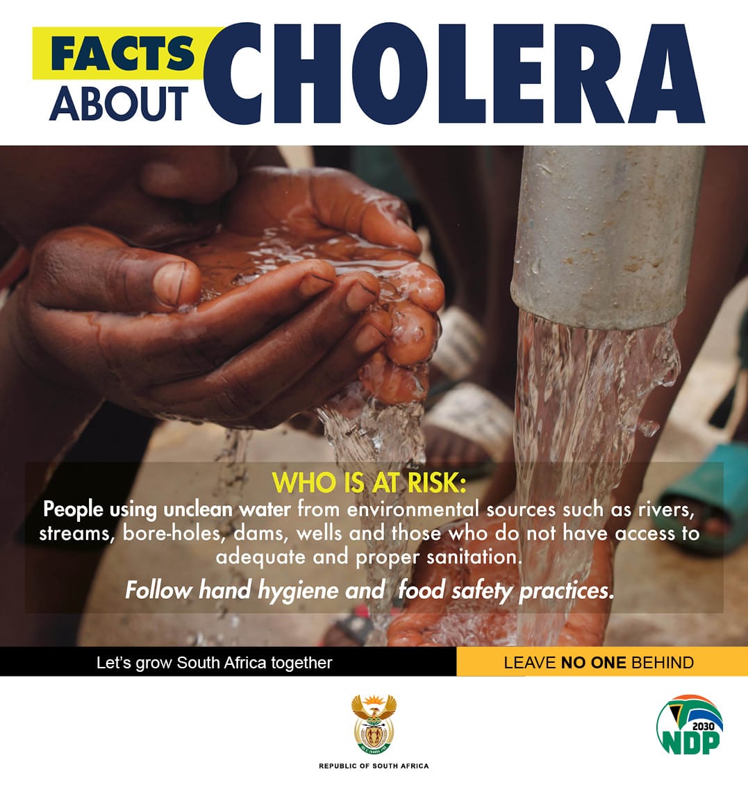 CHOLERA – National Department of Health