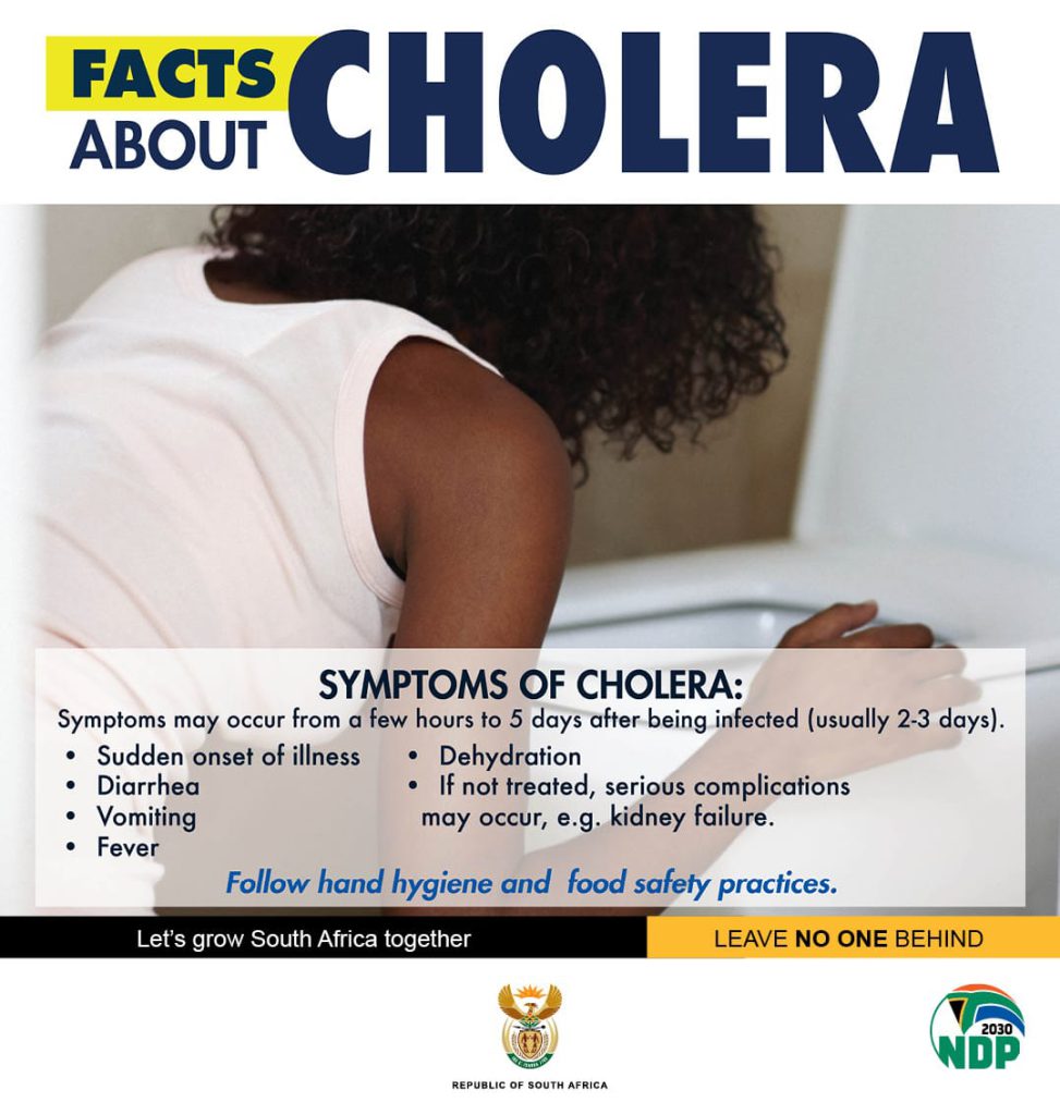 CHOLERA – National Department of Health