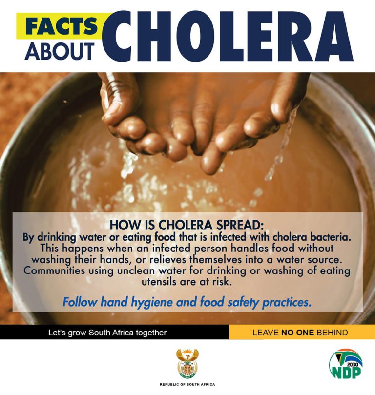 CHOLERA – National Department of Health