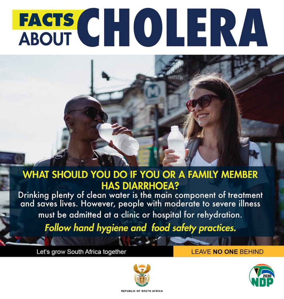 CHOLERA – National Department of Health
